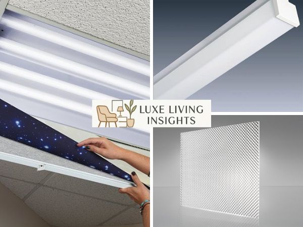How to Remove a Fluorescent Light Cover (Lens) Safely – Luxe Living ...